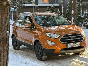 Oranžs Ford EcoSport 2018 Viļņa, ar dzinēja tilpumu 1.00 L un nobraukumu 190 tūkst. km par 6900 €, foto  vietnē AUTOMOTO.COM.LV