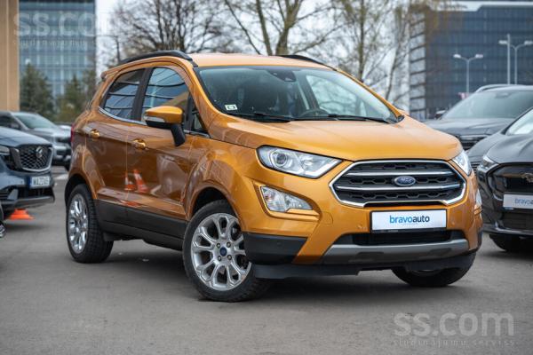 Oranžs Ford EcoSport 2022 Rīga, ar dzinēja tilpumu 1.00 L un nobraukumu 43 tūkst. km par 13990 €, foto 3 vietnē AUTOMOTO.COM.LV