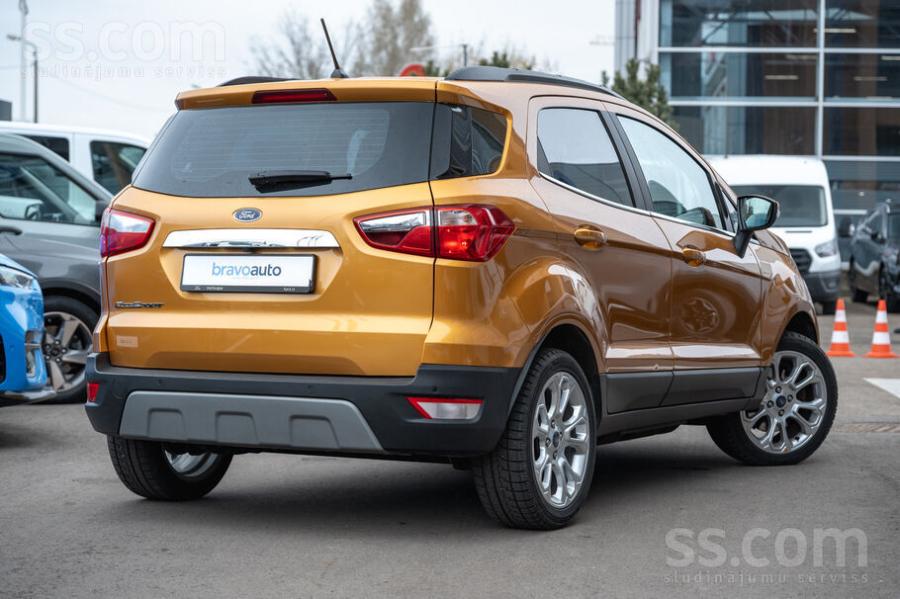 Oranžs Ford EcoSport 2022 Rīga, ar dzinēja tilpumu 1.00 L un nobraukumu 43 tūkst. km par 13990 €, foto 7 vietnē AUTOMOTO.COM.LV