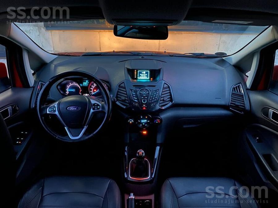 Оранжевый Форд Экоспорт 2014 в Цесис, объемом двигателя 1.00 л и пробегом 134 тыс. км за 7299 €, фото 14 на AUTOMOTO.COM.LV