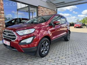 Sarkans Ford EcoSport 2018 Talsi, ar dzinēja tilpumu 1.00 L un nobraukumu 165 tūkst. km par 9000 €, foto 7 vietnē AUTOMOTO.COM.LV