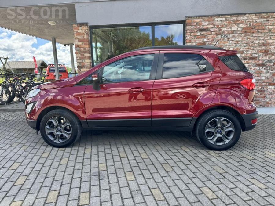 Sarkans Ford EcoSport 2018 Talsi, ar dzinēja tilpumu 1.00 L un nobraukumu 165 tūkst. km par 9000 €, foto 8 vietnē AUTOMOTO.COM.LV