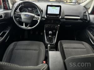 Sarkans Ford EcoSport 2018 Talsi, ar dzinēja tilpumu 1.00 L un nobraukumu 165 tūkst. km par 9000 €, foto 15 vietnē AUTOMOTO.COM.LV