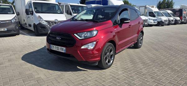 Red Ford EcoSport 2018 in Taurage, with an engine capacity of 1.00 L and mileage of 138 thousand km for 7300 €, photo 1 on AUTOMOTO.COM.LV
