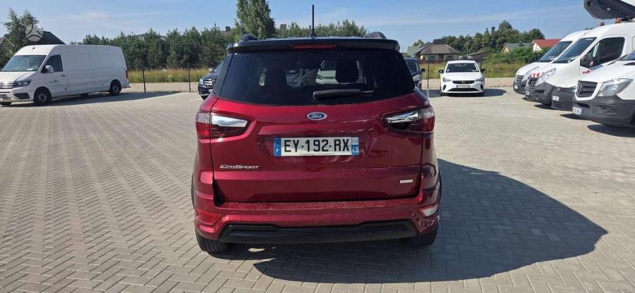 Sarkans Ford EcoSport 2018 Tauragė, ar dzinēja tilpumu 1.00 L un nobraukumu 138 tūkst. km par 7300 €, foto 6 vietnē AUTOMOTO.COM.LV
