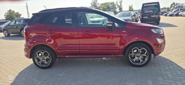 Red Ford EcoSport 2018 in Taurage, with an engine capacity of 1.00 L and mileage of 138 thousand km for 7300 €, photo 7 on AUTOMOTO.COM.LV