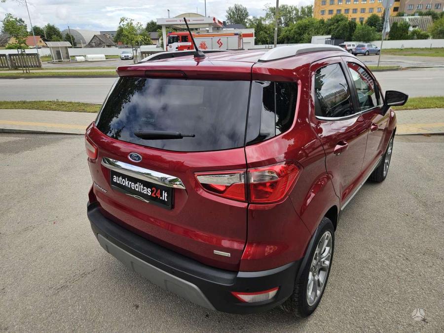 Sarkans Ford EcoSport 2018 Šauļi, ar dzinēja tilpumu 1.00 L un nobraukumu 75 tūkst. km par 7950 €, foto 8 vietnē AUTOMOTO.COM.LV