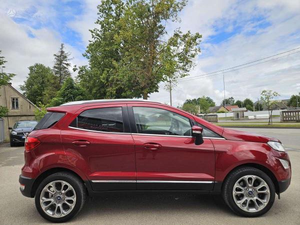 Sarkans Ford EcoSport 2018 Šauļi, ar dzinēja tilpumu 1.00 L un nobraukumu 75 tūkst. km par 7950 €, foto 9 vietnē AUTOMOTO.COM.LV