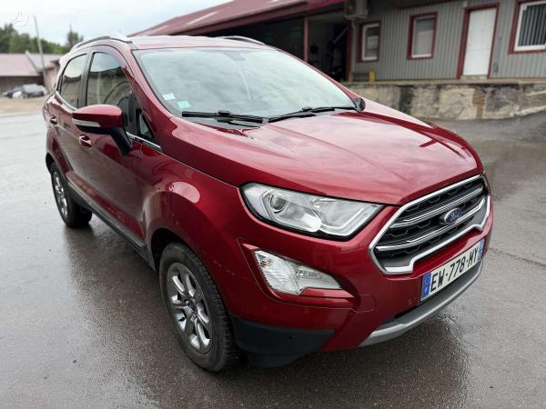 Sarkans Ford EcoSport 2018 Tauragė, ar dzinēja tilpumu 1.00 L un nobraukumu 161 tūkst. km par 6900 €, foto 2 vietnē AUTOMOTO.COM.LV