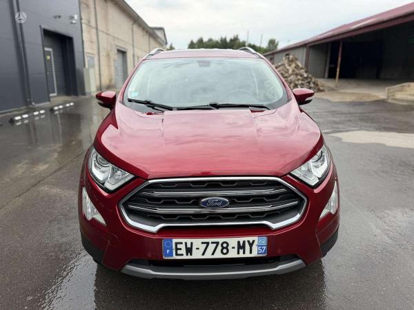 Sarkans Ford EcoSport 2018 Tauragė, ar dzinēja tilpumu 1.00 L un nobraukumu 161 tūkst. km par 6900 €, foto 3 vietnē AUTOMOTO.COM.LV