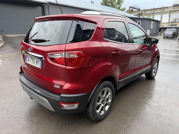 Sarkans Ford EcoSport 2018 Tauragė, ar dzinēja tilpumu 1.00 L un nobraukumu 161 tūkst. km par 6900 €, foto 5 vietnē AUTOMOTO.COM.LV
