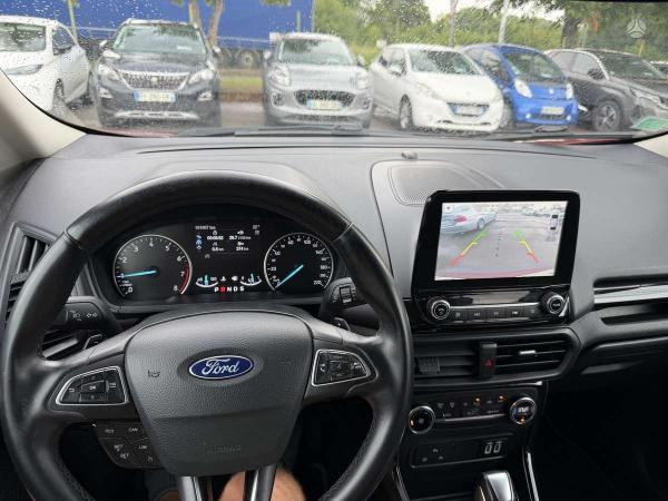 Sarkans Ford EcoSport 2018 Tauragė, ar dzinēja tilpumu 1.00 L un nobraukumu 161 tūkst. km par 6900 €, foto 7 vietnē AUTOMOTO.COM.LV