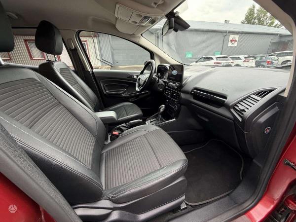 Sarkans Ford EcoSport 2018 Tauragė, ar dzinēja tilpumu 1.00 L un nobraukumu 161 tūkst. km par 6900 €, foto 10 vietnē AUTOMOTO.COM.LV