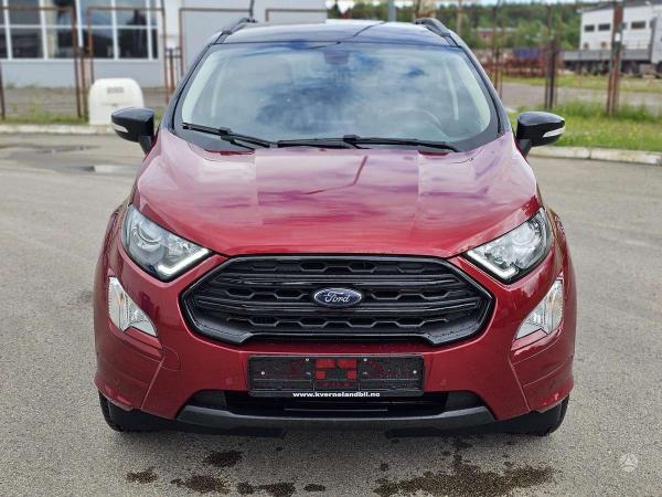 Red Ford EcoSport 2018 in Rokiskis, with an engine capacity of 1.00 L and mileage of 63 thousand km for 7950 €, photo 2 on AUTOMOTO.COM.LV