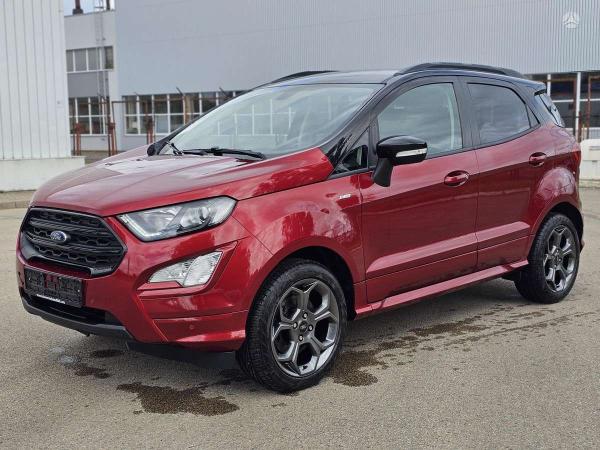 Red Ford EcoSport 2018 in Rokiskis, with an engine capacity of 1.00 L and mileage of 63 thousand km for 7950 €, photo 3 on AUTOMOTO.COM.LV