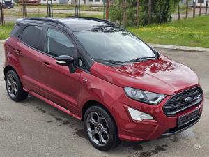Red Ford EcoSport 2018 in Rokiskis, with an engine capacity of 1.00 L and mileage of 63 thousand km for 7950 €, photo 5 on AUTOMOTO.COM.LV