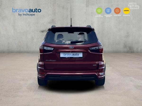 Ford EcoSport 2018 Kauņa vietnē Sarkans Ford EcoSport 2018 Kauņa, ar dzinēja tilpumu 1.00 L un nobraukumu 114 tūkst. km par 10795 €, foto 5 vietnē AUTOMOTO.COM.LV