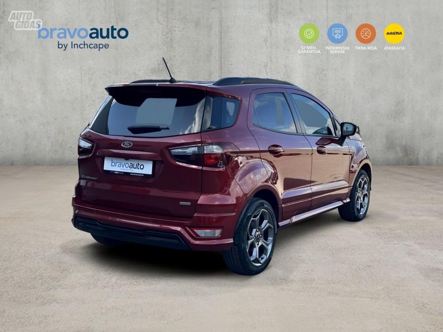Sarkans Ford EcoSport 2018 Kauņa, ar dzinēja tilpumu 1.00 L un nobraukumu 114 tūkst. km par 10795 €, foto 6 vietnē AUTOMOTO.COM.LV