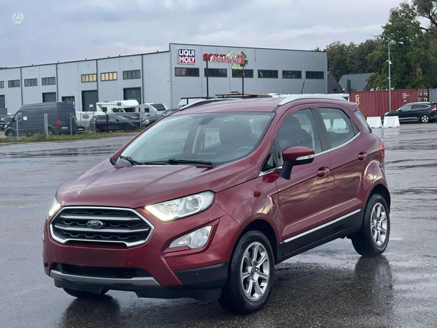 Sarkans Ford EcoSport 2019 Viļņa, ar dzinēja tilpumu 1.00 L un nobraukumu 124 tūkst. km par 7600 €, foto 7 vietnē AUTOMOTO.COM.LV