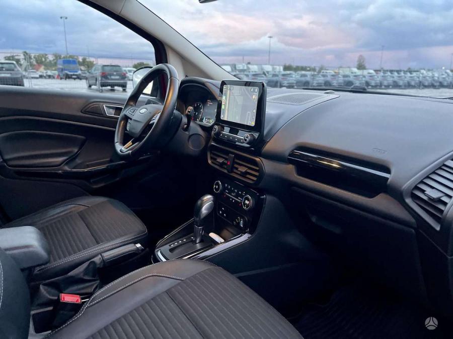 Sarkans Ford EcoSport 2019 Viļņa, ar dzinēja tilpumu 1.00 L un nobraukumu 124 tūkst. km par 7600 €, foto 21 vietnē AUTOMOTO.COM.LV