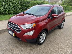 Red Ford EcoSport 2020 in Utena, with an engine capacity of 1.00 L and mileage of 90 thousand km for 8990 €, photo  on AUTOMOTO.COM.LV