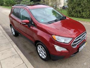 Red Ford EcoSport 2020 in Utena, with an engine capacity of 1.00 L and mileage of 90 thousand km for 8990 €, photo 3 on AUTOMOTO.COM.LV