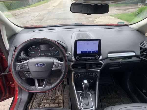 Red Ford EcoSport 2020 in Utena, with an engine capacity of 1.00 L and mileage of 90 thousand km for 8990 €, photo 8 on AUTOMOTO.COM.LV