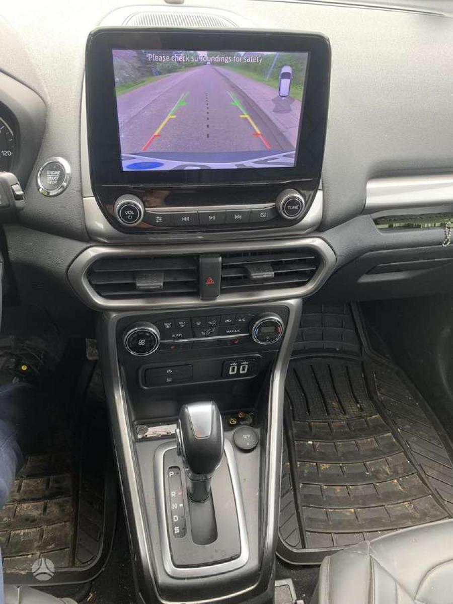 Red Ford EcoSport 2020 in Utena, with an engine capacity of 1.00 L and mileage of 90 thousand km for 8990 €, photo 12 on AUTOMOTO.COM.LV