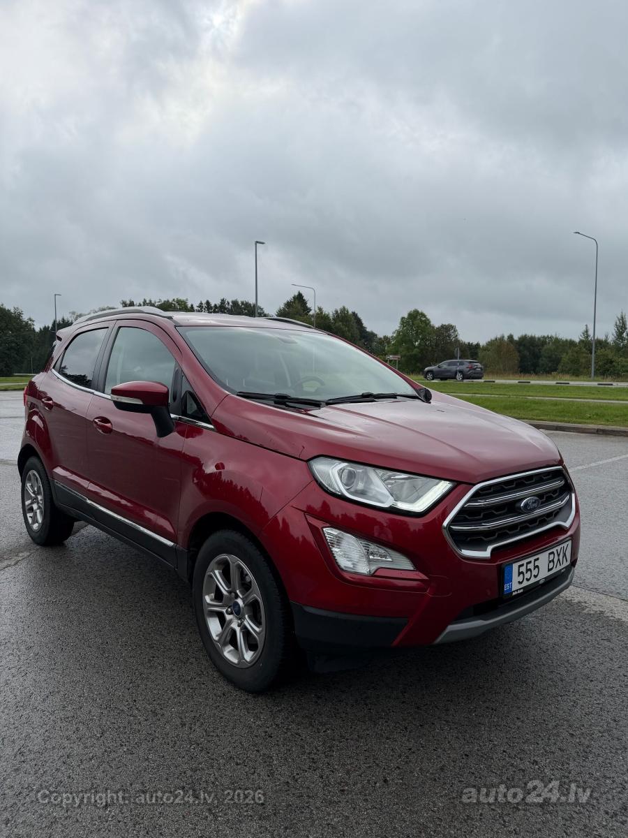 Red Ford EcoSport 2018 in Tallinn, with an engine capacity of 1.00 L and mileage of 119 thousand km for 7500 €, photo 1 on AUTOMOTO.COM.LV