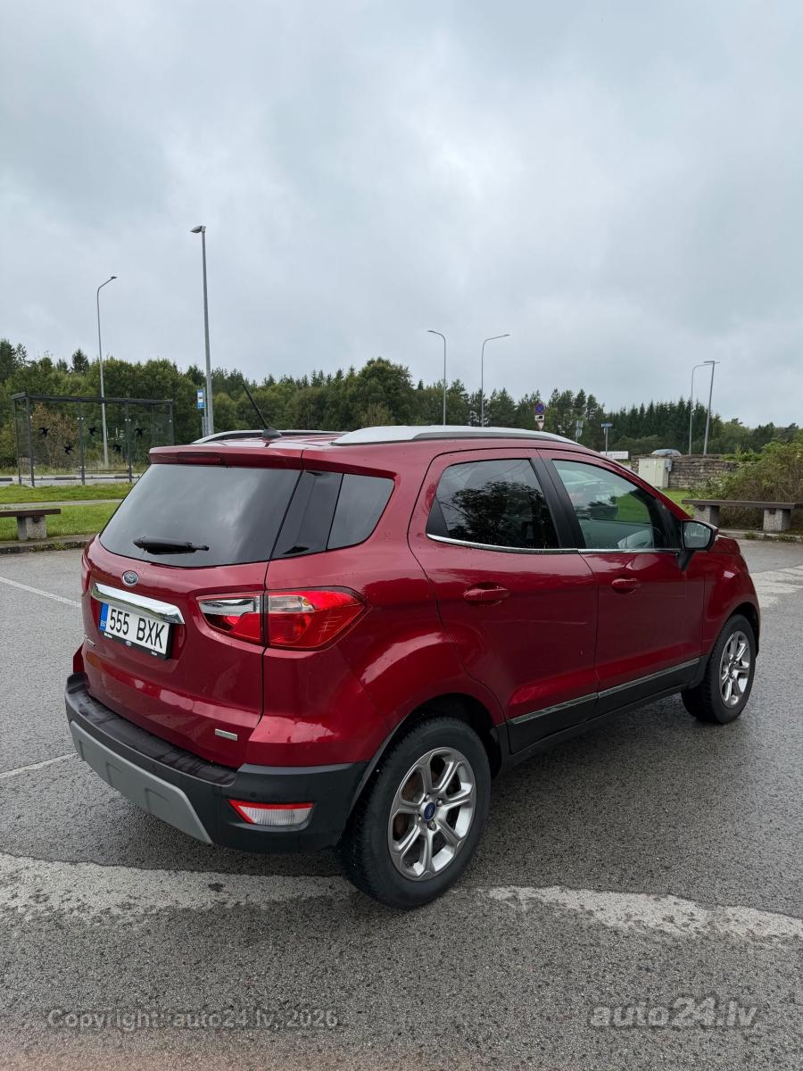Red Ford EcoSport 2018 in Tallinn, with an engine capacity of 1.00 L and mileage of 119 thousand km for 7500 €, photo 4 on AUTOMOTO.COM.LV