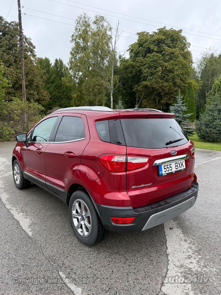 Red Ford EcoSport 2018 in Tallinn, with an engine capacity of 1.00 L and mileage of 119 thousand km for 7500 €, photo 6 on AUTOMOTO.COM.LV