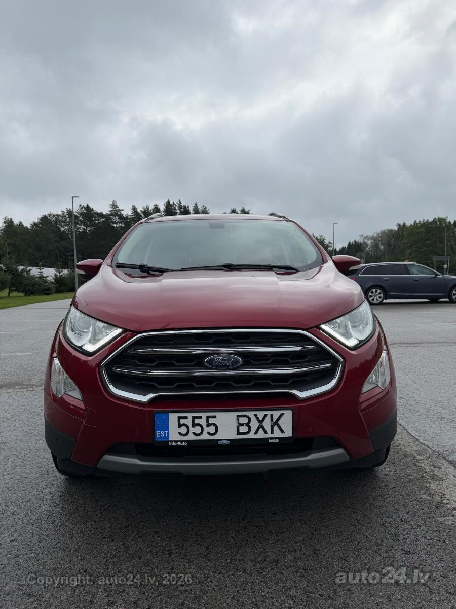 Red Ford EcoSport 2018 in Tallinn, with an engine capacity of 1.00 L and mileage of 119 thousand km for 7500 €, photo 9 on AUTOMOTO.COM.LV