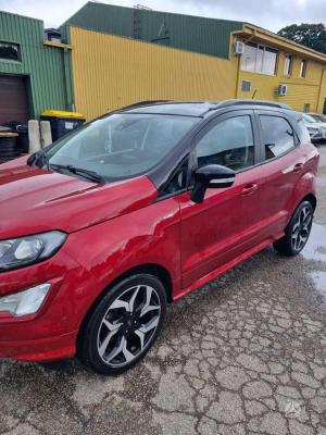 Red Ford EcoSport 2020 in Taurage, with an engine capacity of 1.00 L and mileage of 116 thousand km for 8600 €, photo  on AUTOMOTO.COM.LV