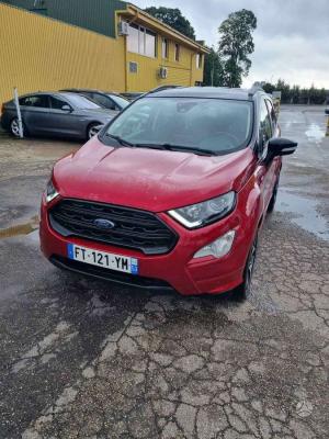 Red Ford EcoSport 2020 in Taurage, with an engine capacity of 1.00 L and mileage of 116 thousand km for 8600 €, photo 3 on AUTOMOTO.COM.LV