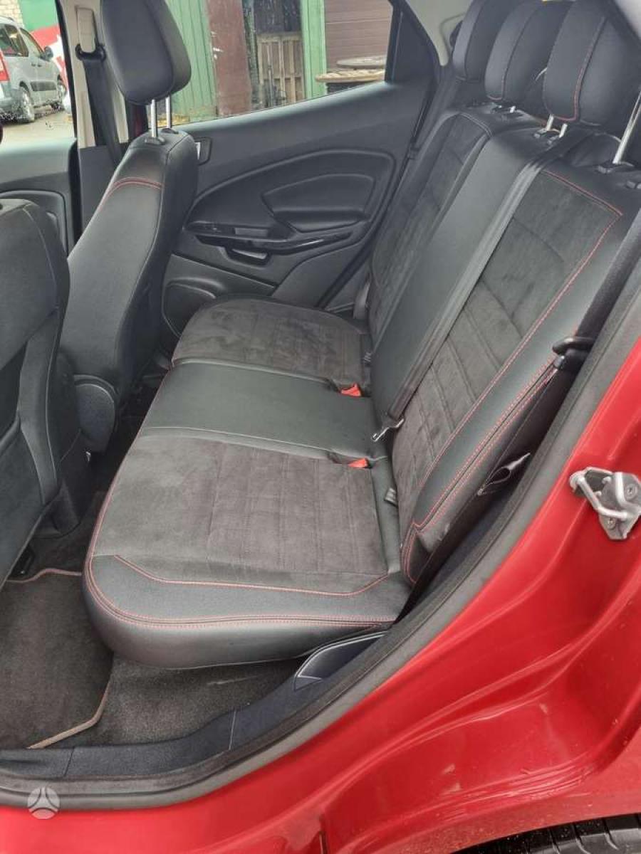Red Ford EcoSport 2020 in Taurage, with an engine capacity of 1.00 L and mileage of 116 thousand km for 8600 €, photo 5 on AUTOMOTO.COM.LV