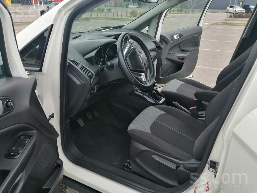 Balts Ford EcoSport 2015 Rīga, ar dzinēja tilpumu 1.50 L un nobraukumu 198 tūkst. km par 5500 €, foto 12 vietnē AUTOMOTO.COM.LV