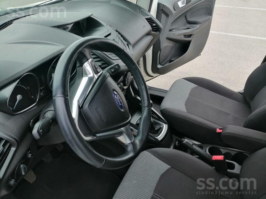 Balts Ford EcoSport 2015 Rīga, ar dzinēja tilpumu 1.50 L un nobraukumu 198 tūkst. km par 5500 €, foto 13 vietnē AUTOMOTO.COM.LV