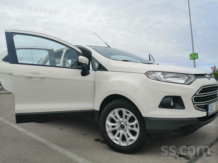 Balts Ford EcoSport 2015 Rīga, ar dzinēja tilpumu 1.50 L un nobraukumu 198 tūkst. km par 5500 €, foto 18 vietnē AUTOMOTO.COM.LV