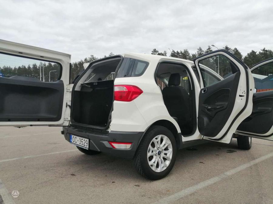 Balts Ford EcoSport 2015 Rīga, ar dzinēja tilpumu 1.50 L un nobraukumu 198 tūkst. km par 5650 €, foto 15 vietnē AUTOMOTO.COM.LV