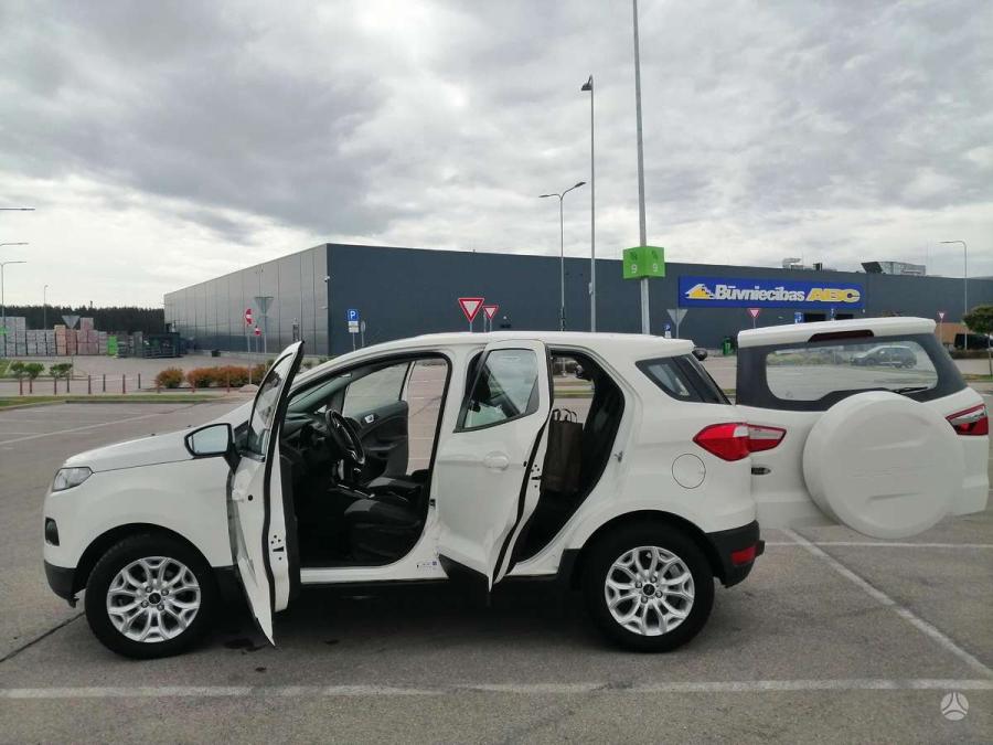 Balts Ford EcoSport 2015 Rīga, ar dzinēja tilpumu 1.50 L un nobraukumu 198 tūkst. km par 5650 €, foto 16 vietnē AUTOMOTO.COM.LV