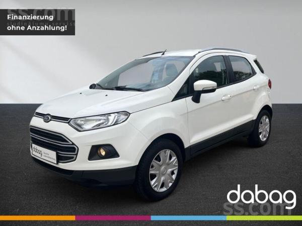 White Ford EcoSport 2016 in Ogre, with an engine capacity of 1.40 L and mileage of 80 thousand km for 7495 €, photo 1 on AUTOMOTO.COM.LV