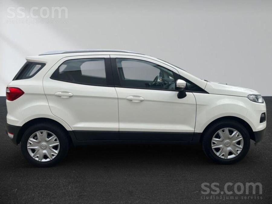 White Ford EcoSport 2016 in Ogre, with an engine capacity of 1.40 L and mileage of 80 thousand km for 7495 €, photo 3 on AUTOMOTO.COM.LV