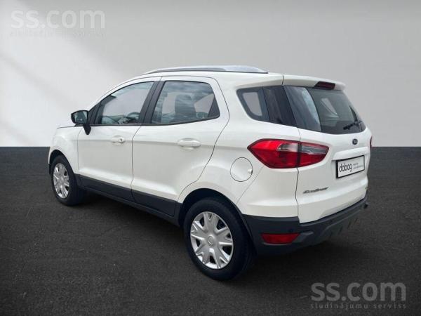 White Ford EcoSport 2016 in Ogre, with an engine capacity of 1.40 L and mileage of 80 thousand km for 7495 €, photo 6 on AUTOMOTO.COM.LV