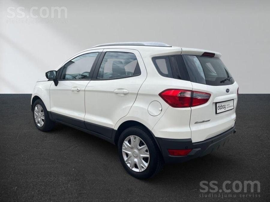 White Ford EcoSport 2016 in Ogre, with an engine capacity of 1.40 L and mileage of 80 thousand km for 7495 €, photo 6 on AUTOMOTO.COM.LV