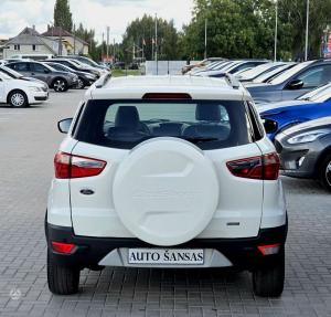 White Ford EcoSport 2016 in Taurage, with an engine capacity of 1.00 L and mileage of 94 thousand km for 4350 €, photo 11 on AUTOMOTO.COM.LV
