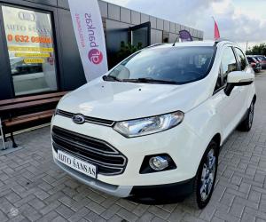 White Ford EcoSport 2016 in Taurage, with an engine capacity of 1.00 L and mileage of 94 thousand km for 4350 €, photo 12 on AUTOMOTO.COM.LV