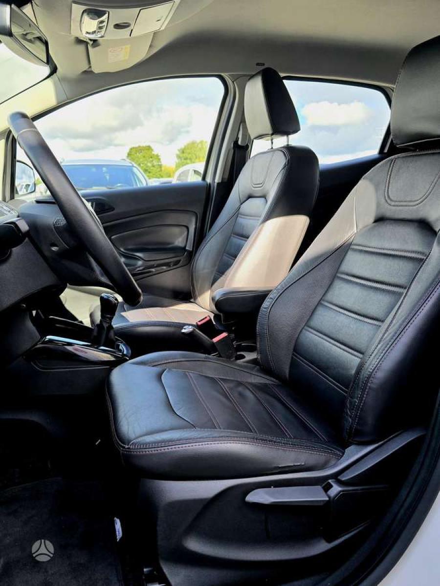 White Ford EcoSport 2016 in Taurage, with an engine capacity of 1.00 L and mileage of 94 thousand km for 4350 €, photo 21 on AUTOMOTO.COM.LV