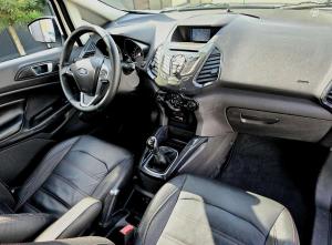 White Ford EcoSport 2016 in Taurage, with an engine capacity of 1.00 L and mileage of 94 thousand km for 4350 €, photo 24 on AUTOMOTO.COM.LV