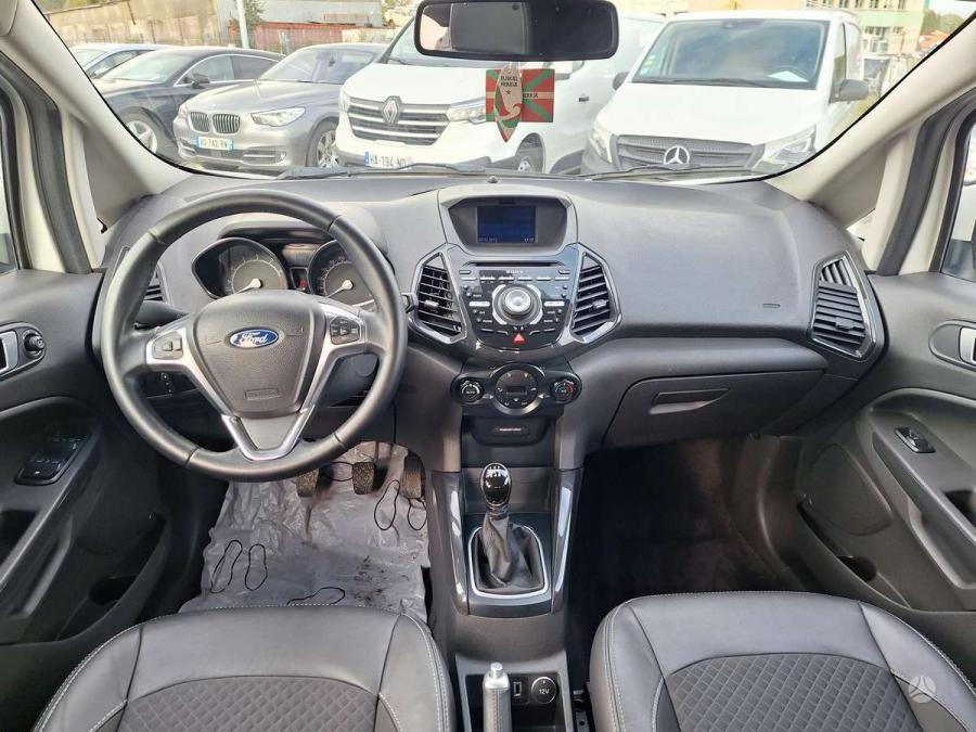 Balts Ford EcoSport 2016 Tauragė, ar dzinēja tilpumu 1.00 L un nobraukumu 130 tūkst. km par 4700 €, foto 10 vietnē AUTOMOTO.COM.LV