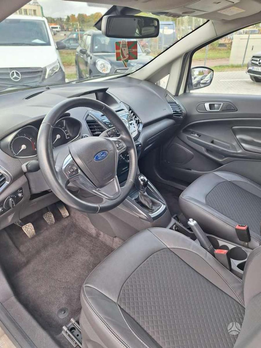 Balts Ford EcoSport 2016 Tauragė, ar dzinēja tilpumu 1.00 L un nobraukumu 130 tūkst. km par 4700 €, foto 14 vietnē AUTOMOTO.COM.LV